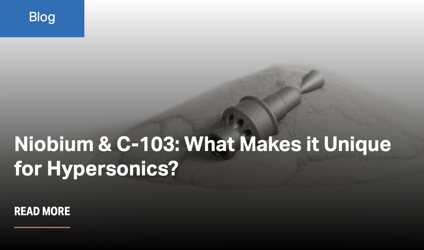 Niobium C103 - ADDMAN