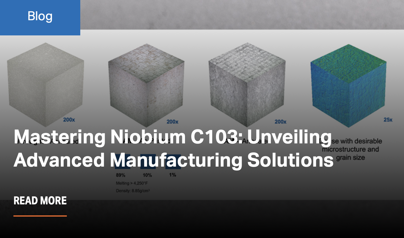Niobium C103 - ADDMAN