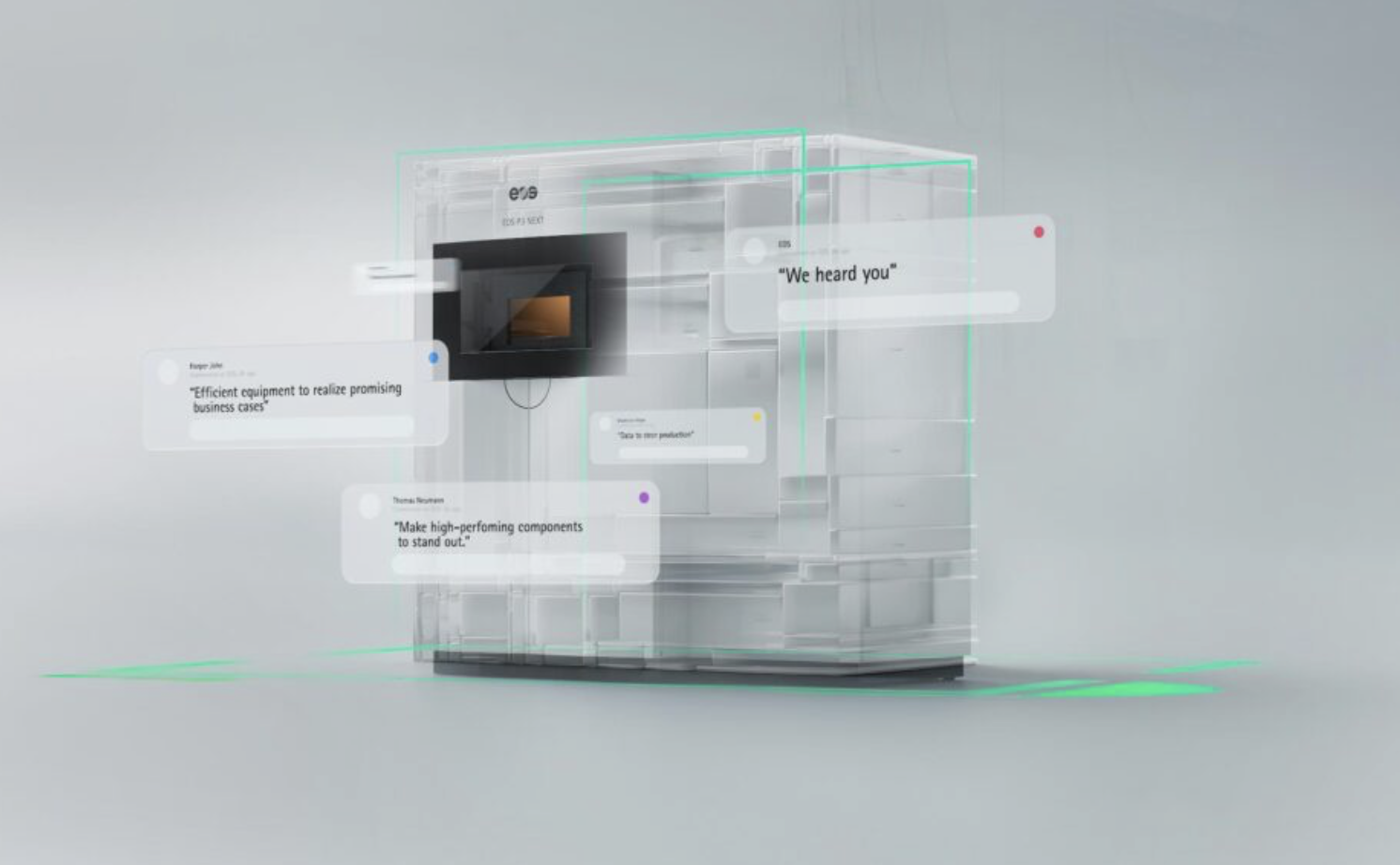 3DPrint.com — EOS Launches New P3 Next SLS Machine - ADDMAN